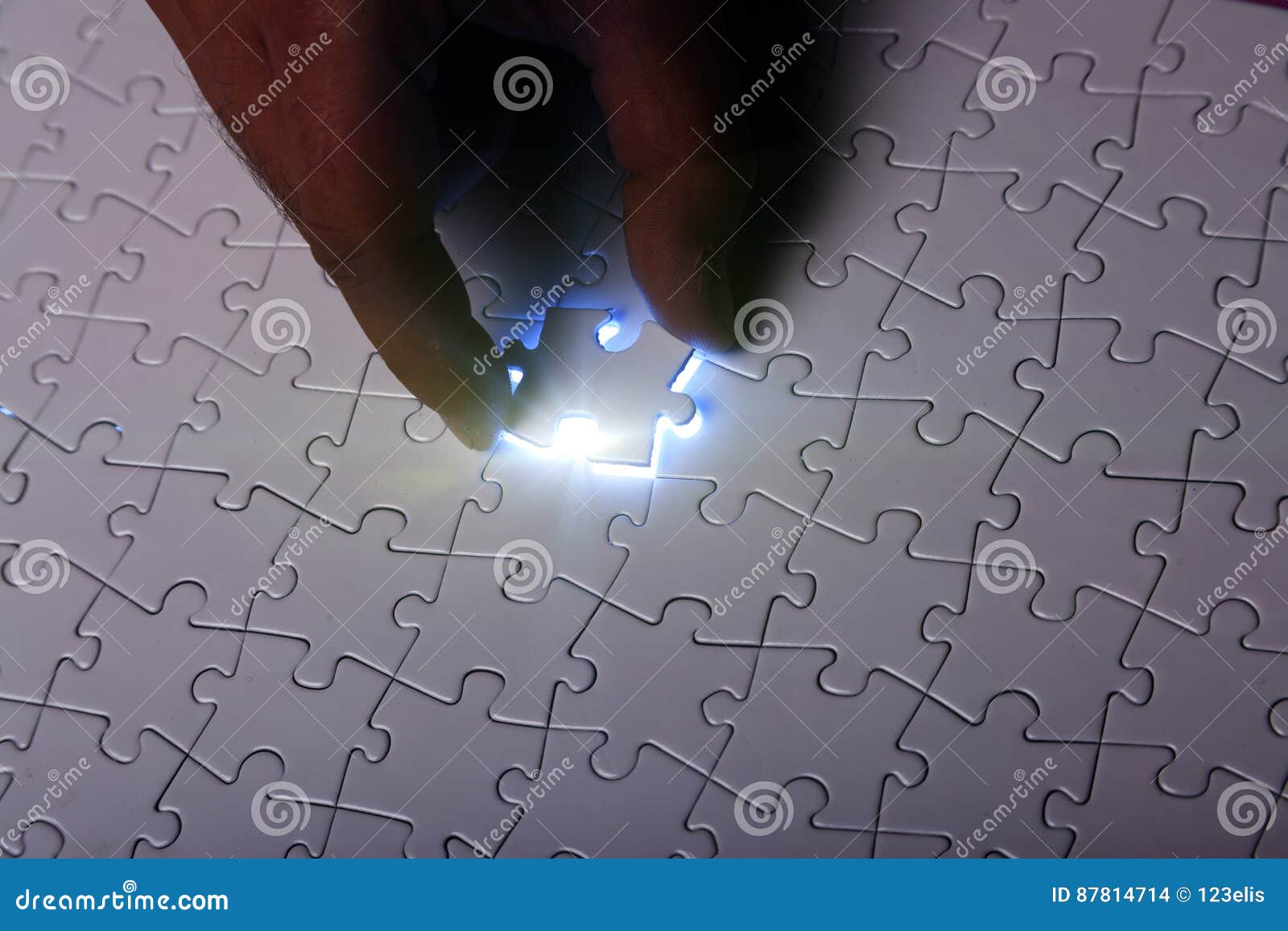 Jigsaw puzzle stock photo. Image of group, connect, confusion - 87814714