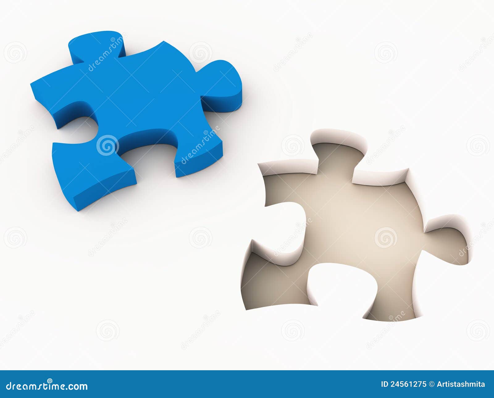 Jigsaw Puzzle Fit Royalty-Free Stock Photography | CartoonDealer.com ...