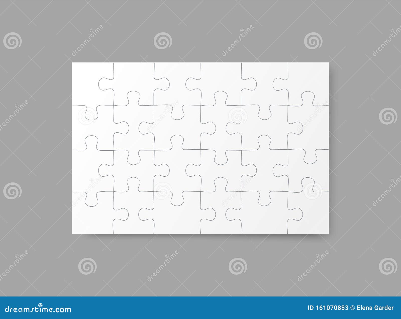 3x3 Puzzle Grid. Vector Template Square Cell Table. Sudoku Graphic ...