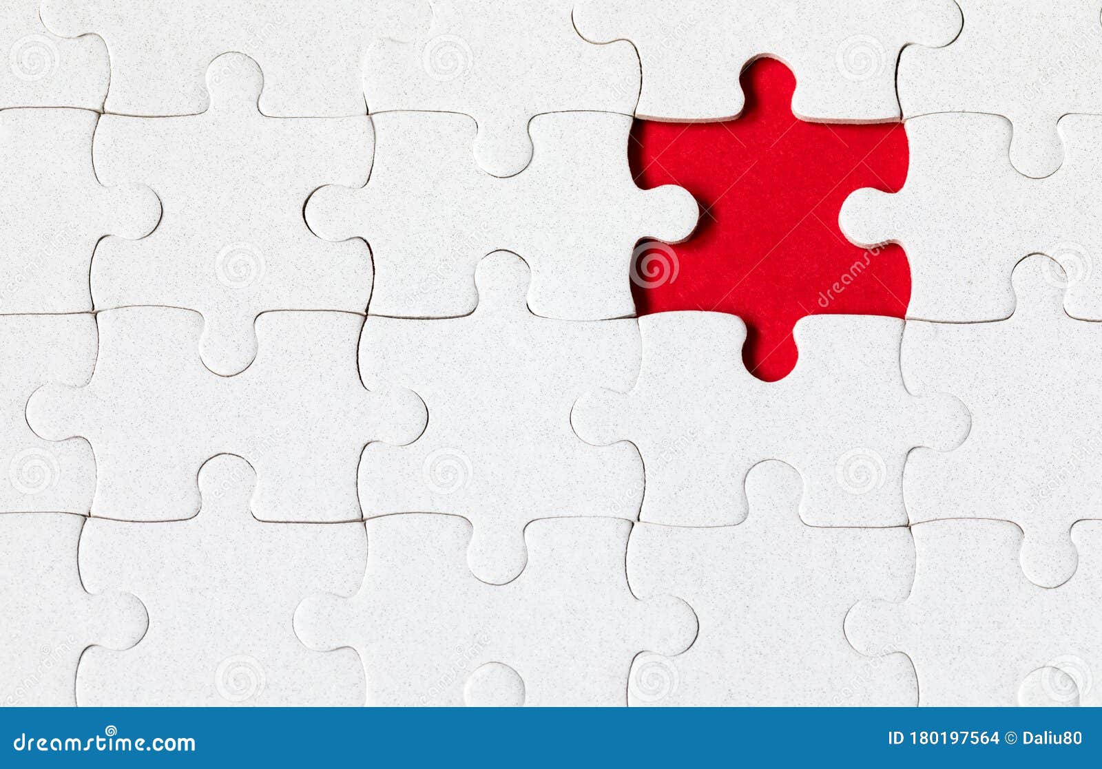 Jigsaw Puzzle with Missing Piece. Missing Puzzle Pieces. Concept Image ...