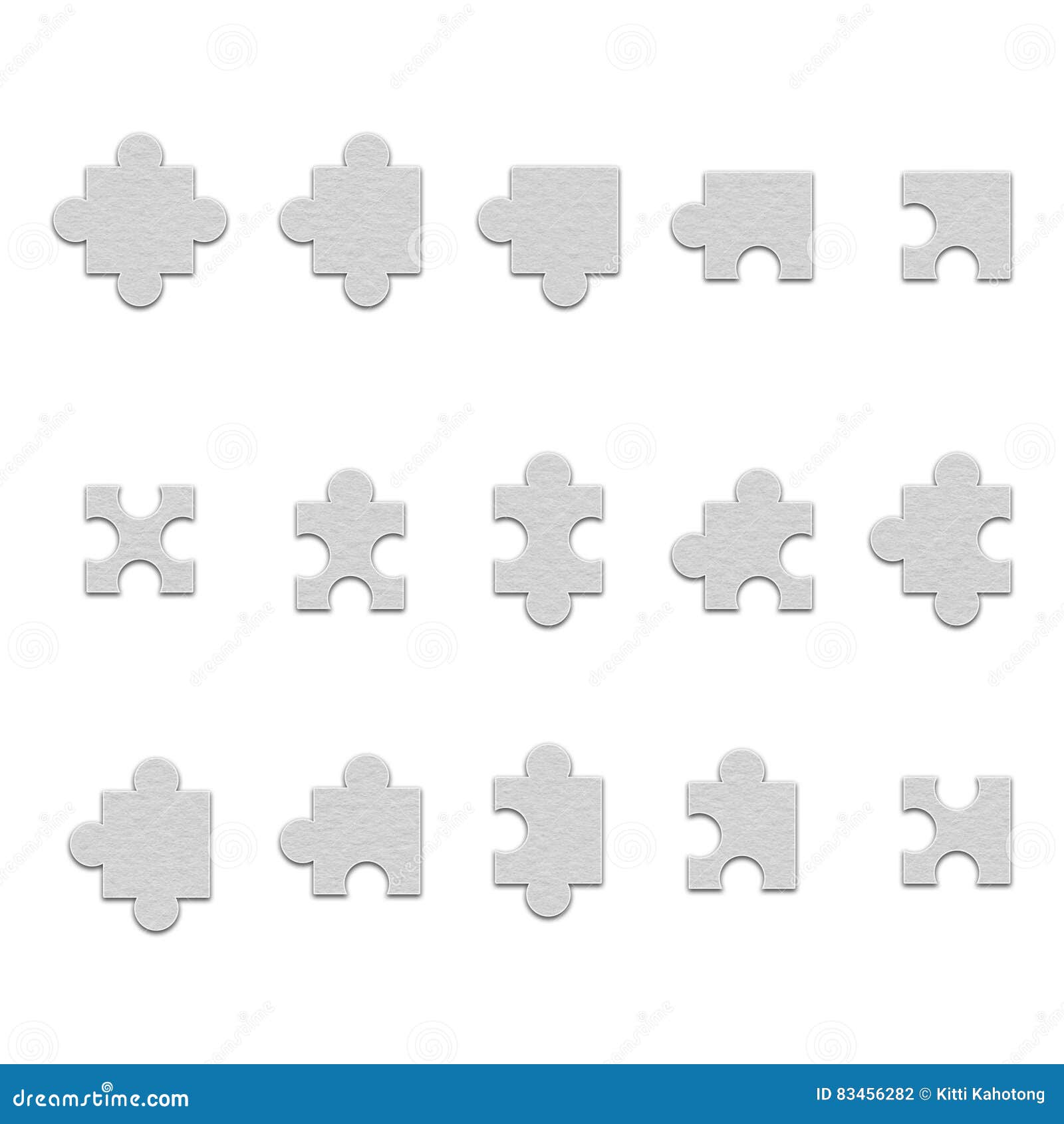 Jigsaw Puzzle , Paper Design Stock Illustration - Illustration of group ...