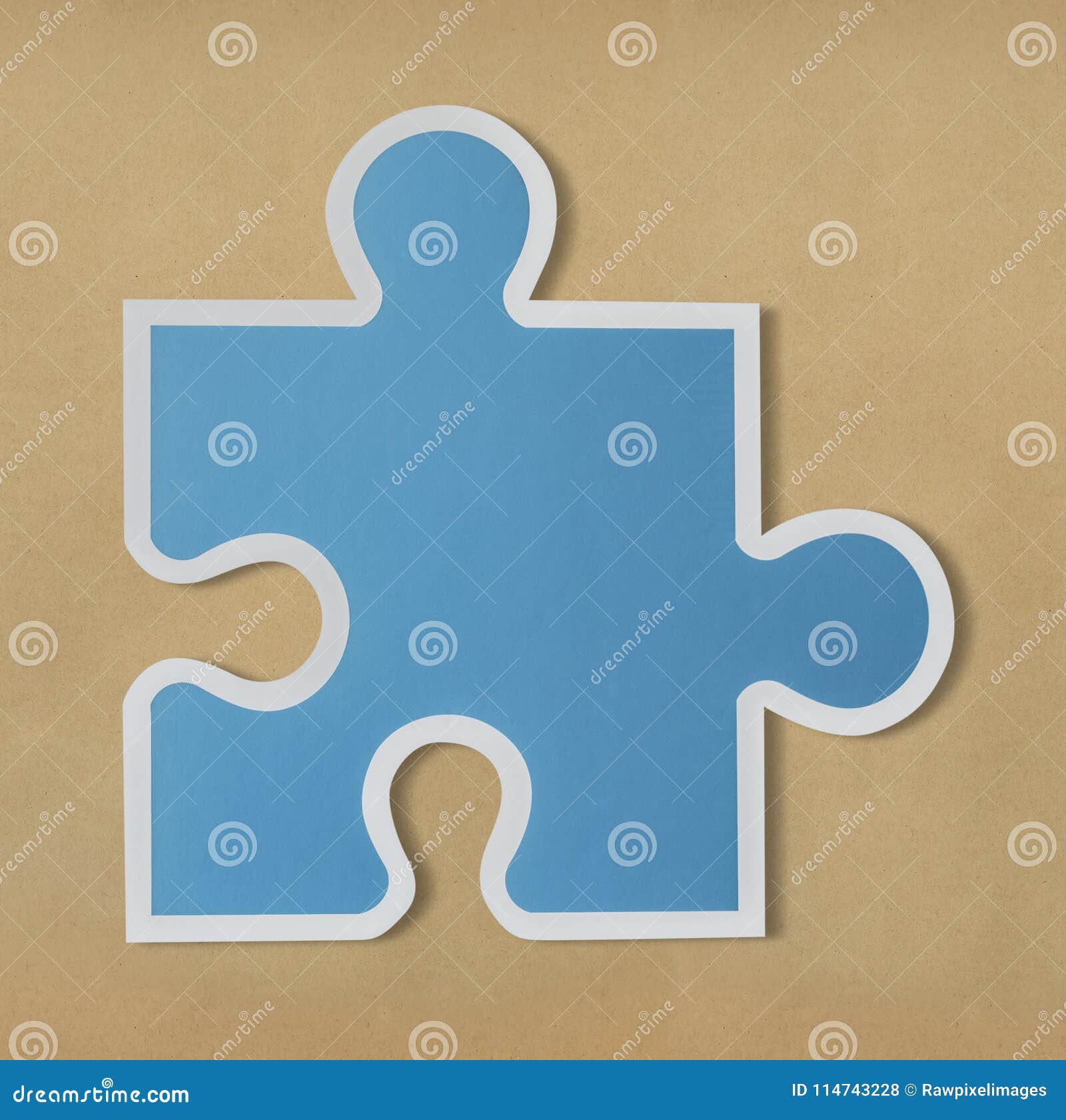 Jigsaw Puzzle Piece Strategy Icon Stock Photo - Image of blue, teamwork ...