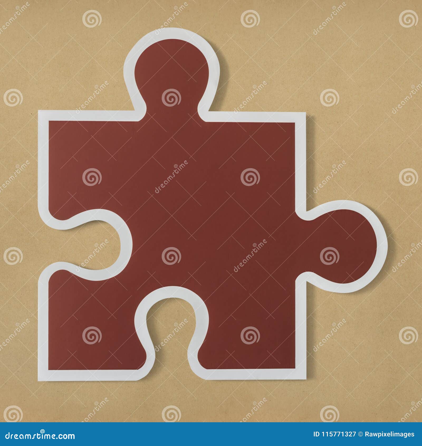 Jigsaw Puzzle Piece Strategy Icon Stock Illustration - Illustration of ...