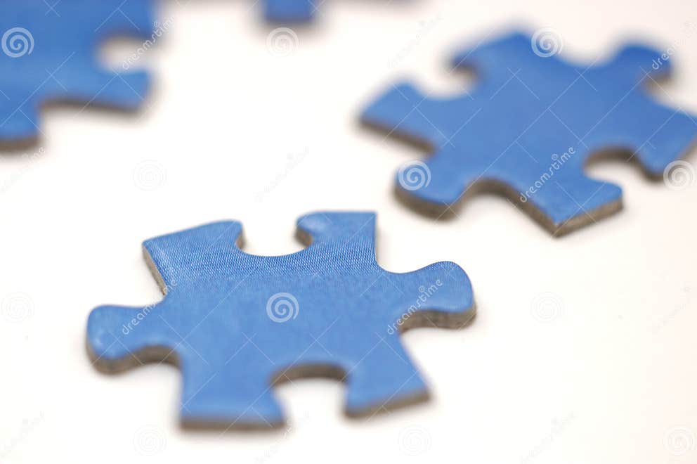Jigsaw puzzle pieces 1 stock image. Image of completion - 900501