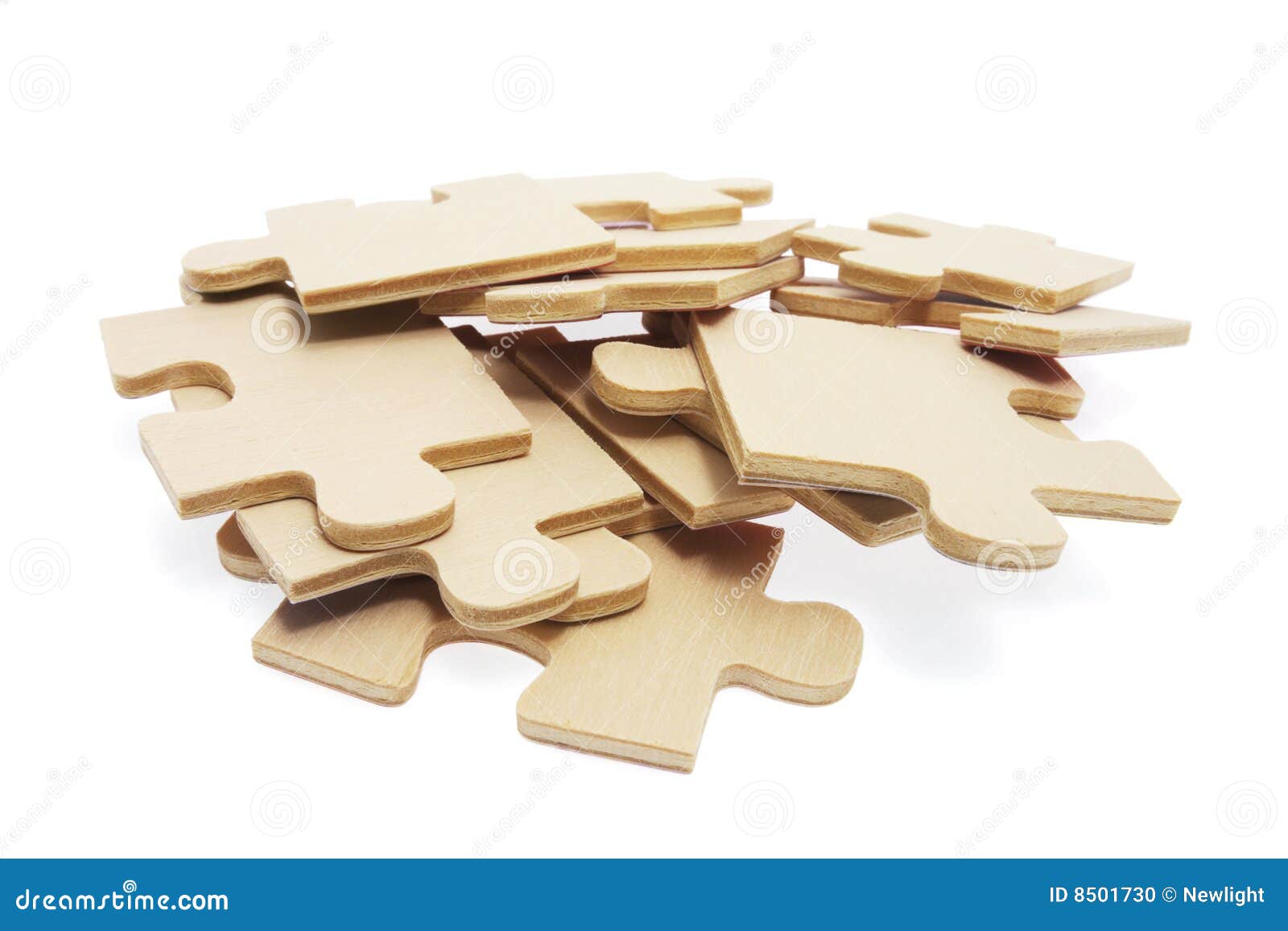 Jigsaw Puzzle Pieces stock photo. Image of studio, isolated - 8501730