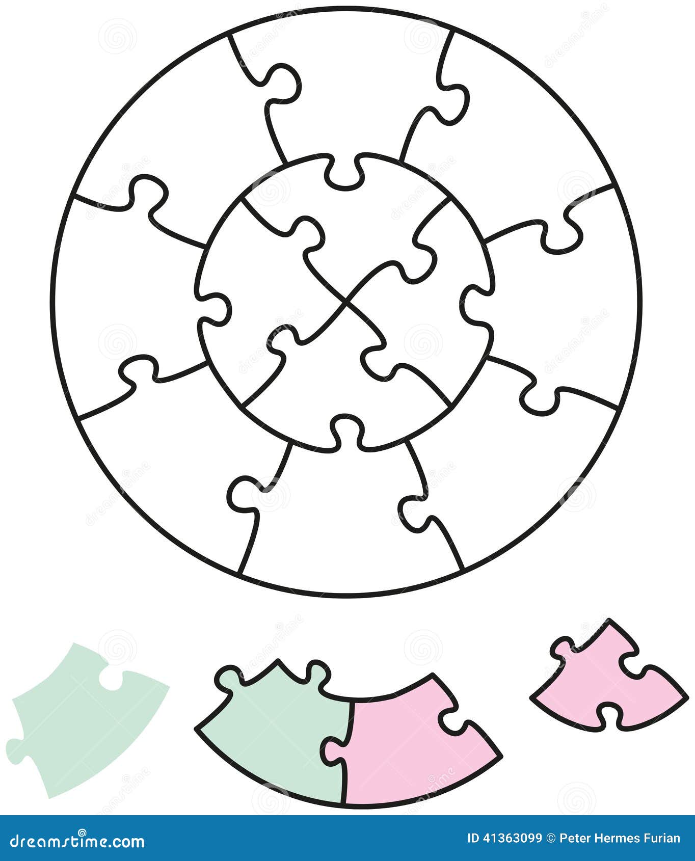 Jigsaw Puzzle Blank Template 225 Pieces Stock Photography ... Jigsaw Puzzle Blank Template 225 Pieces Stock Photography ...