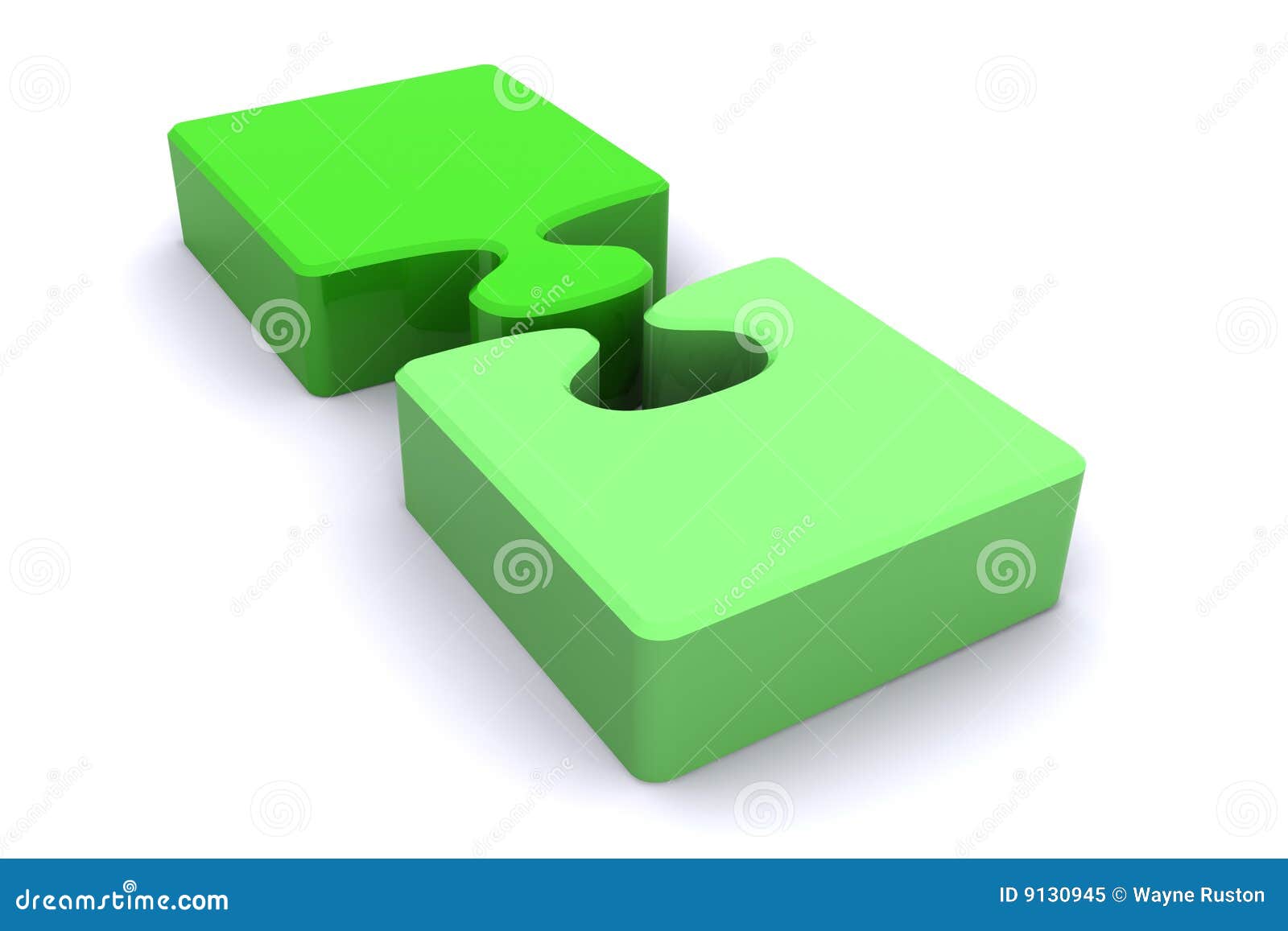 Jigsaw Success stock illustration. Illustration of organisation - 9130945