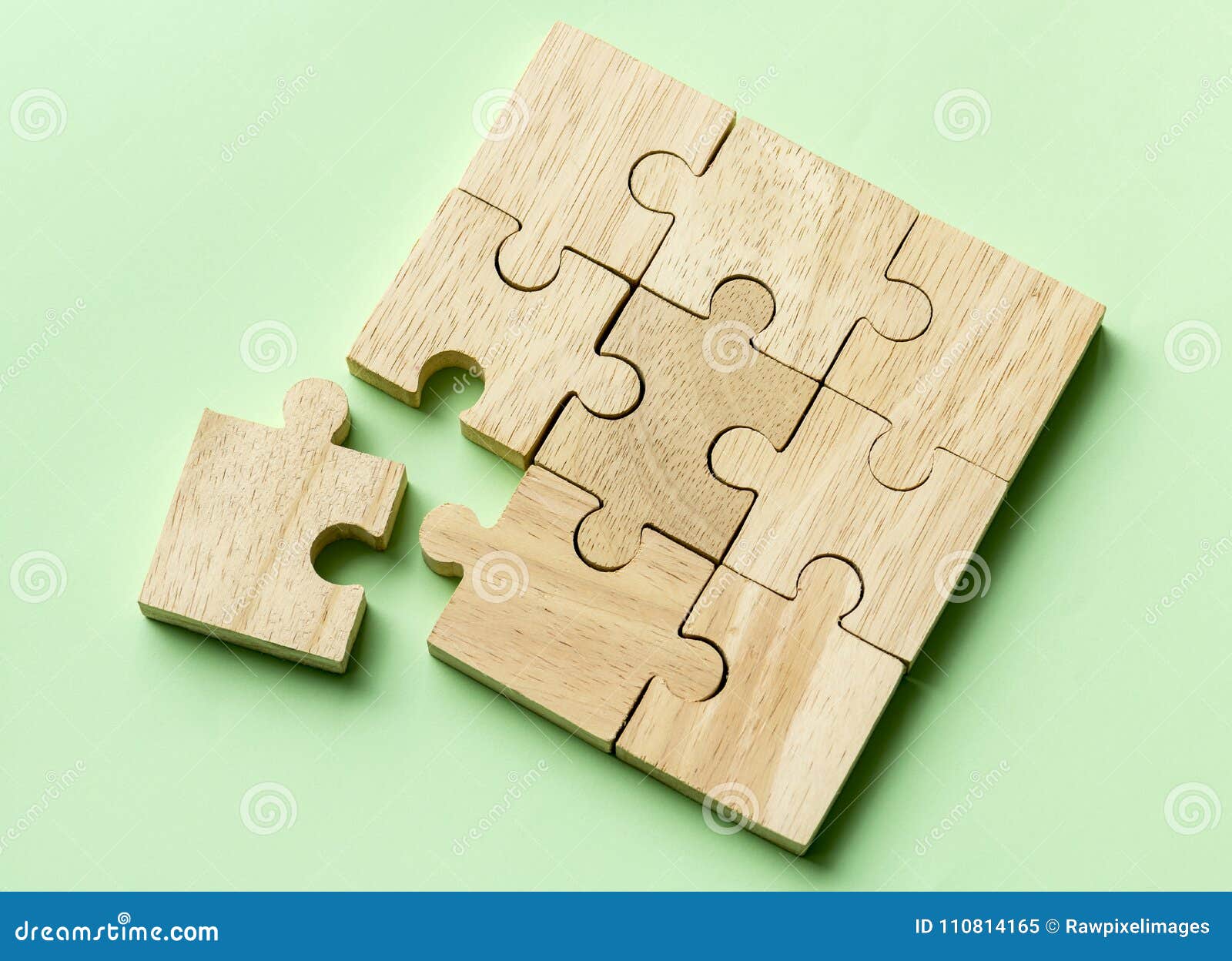 Jigsaw Teamwork Concept Macro Shot Stock Image - Image of macro ...
