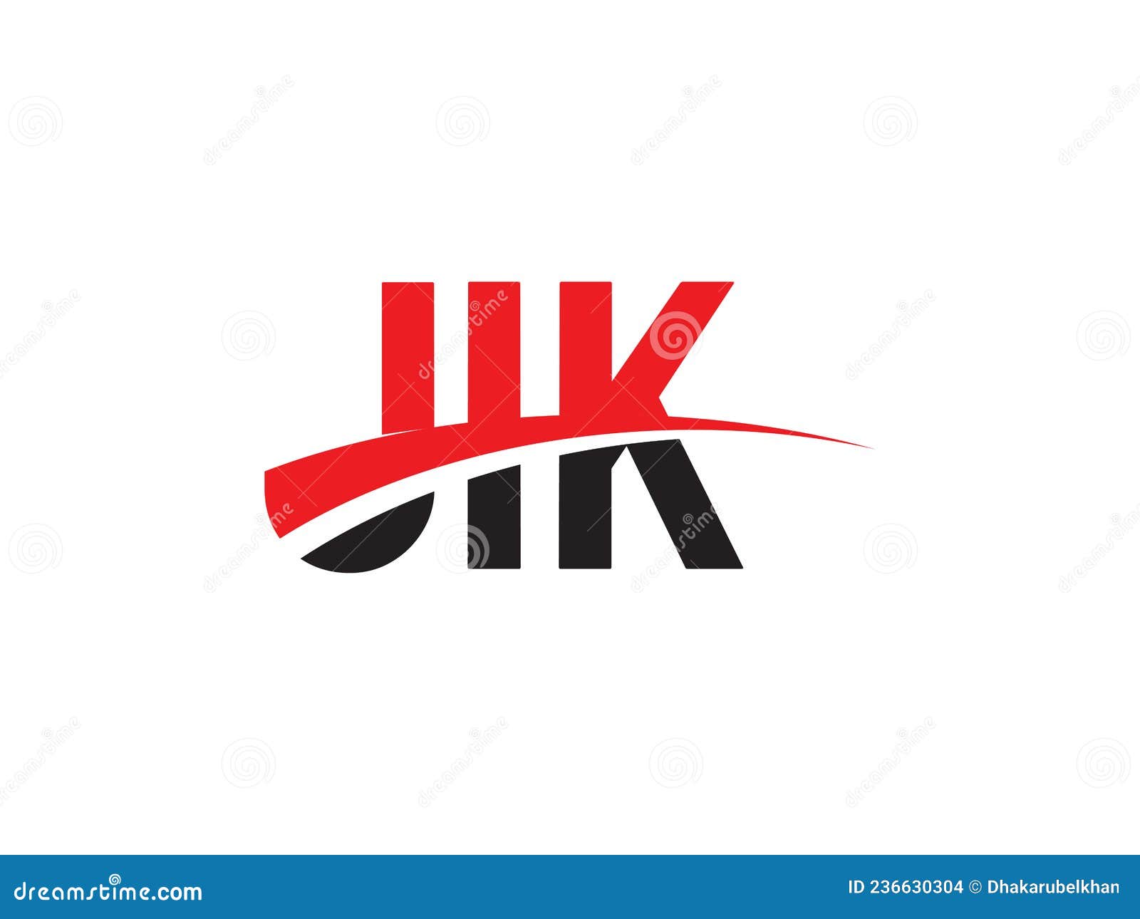 JIK Letter Initial Logo Design Vector Illustration Stock Vector ...