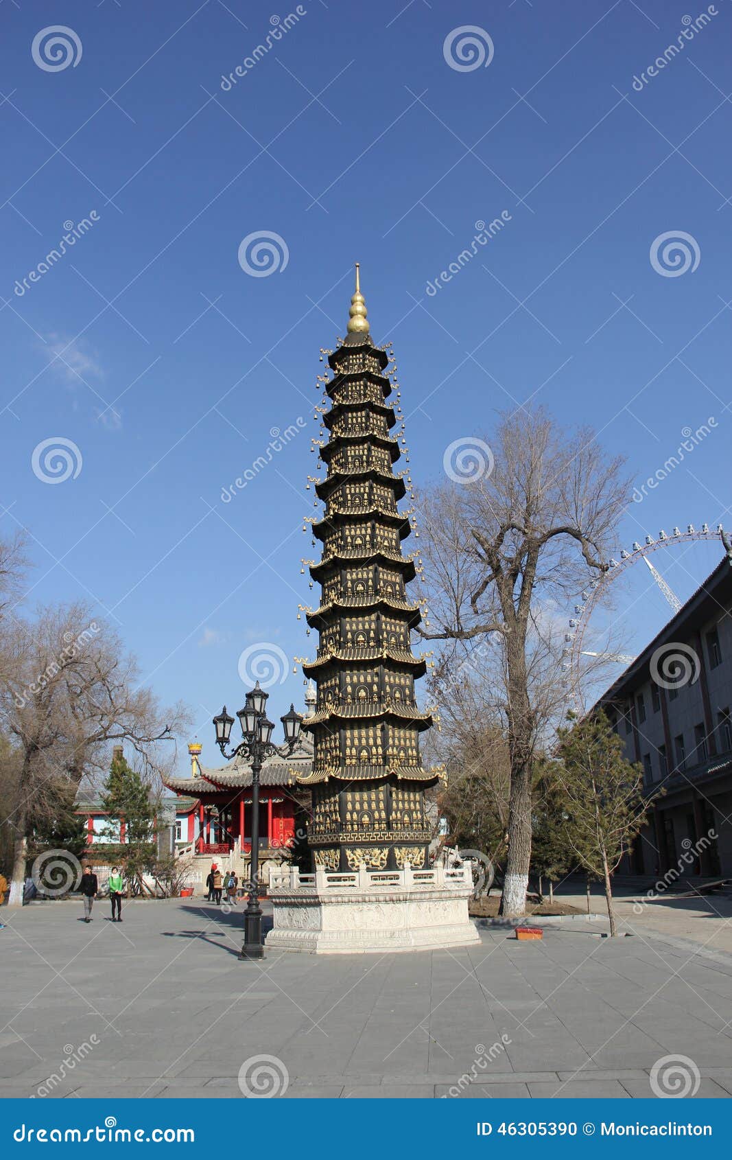 Jile Temple in Harbin China Editorial Image - Image of place, buddhism ...