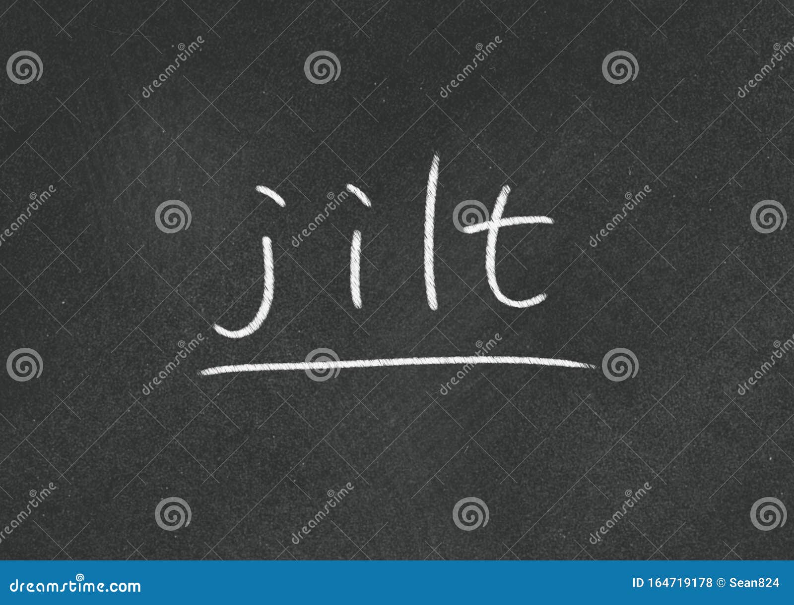 Jilt stock photo. Image of blackboard, abstract, chalkboard - 164719178