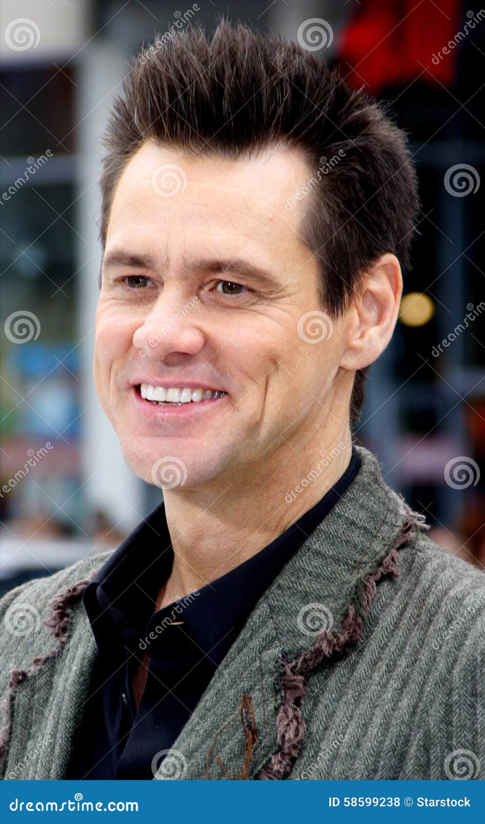 Jim Carrey redactionele stock foto. Image of succes, film - 58599238