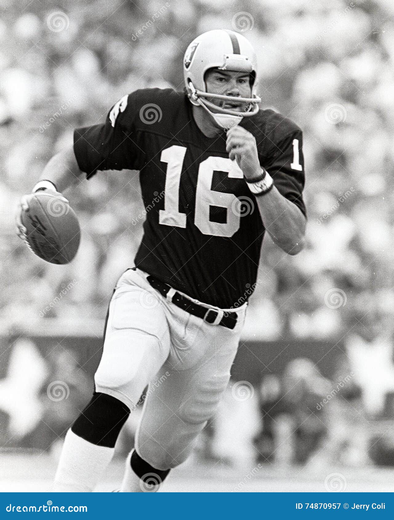 Jim Plunkett fotografía editorial. Imagen de tomado, saqueadores - 74870957