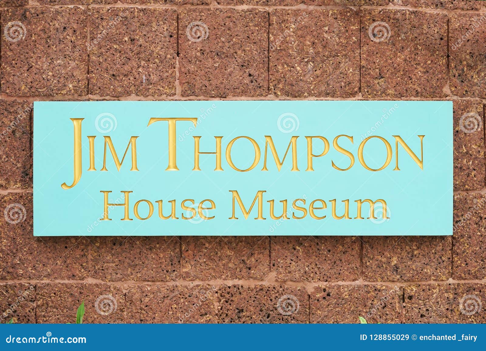 Jim Thompson House Museum-Logo Redaktionelles Stockbild - Bild von ...