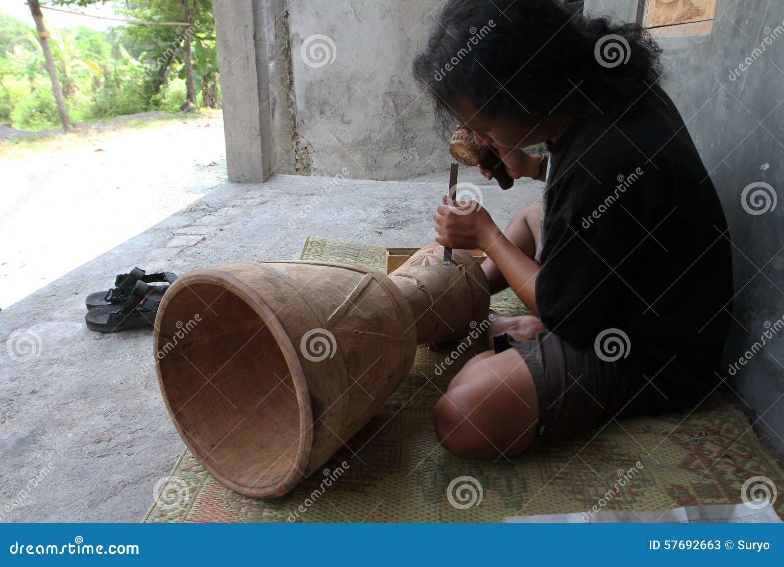 Jimbe editorial stock photo. Image of java, indonesia - 57692663