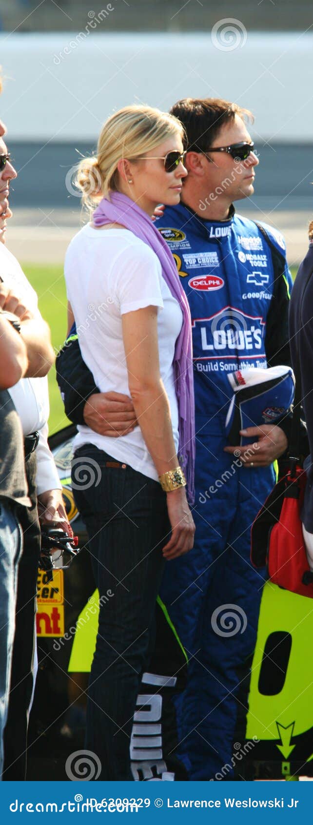 Jimmie and Chandra Johnson editorial stock image. Image of excellence ...