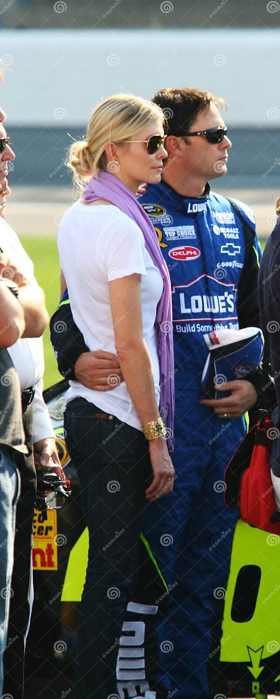 Jimmie and Chandra Johnson editorial stock image. Image of excellence ...