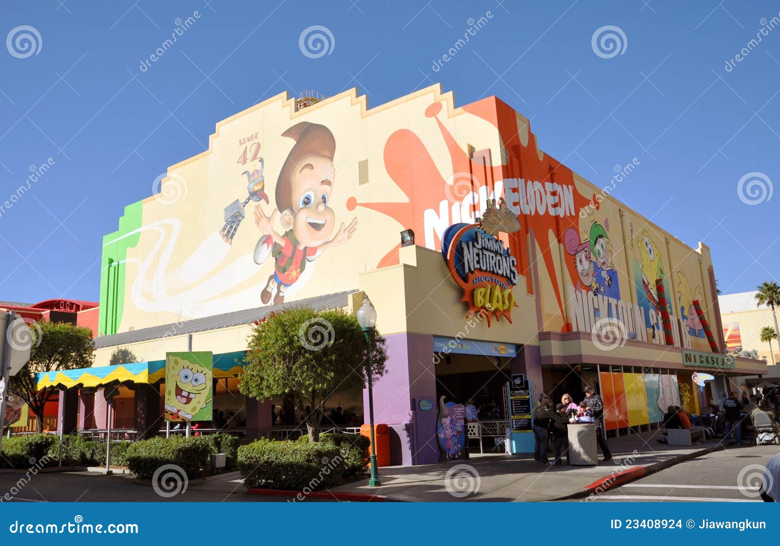 Jimmy Neutron S Nicktoon Blast in Universal, FL, USA Editorial Stock ...
