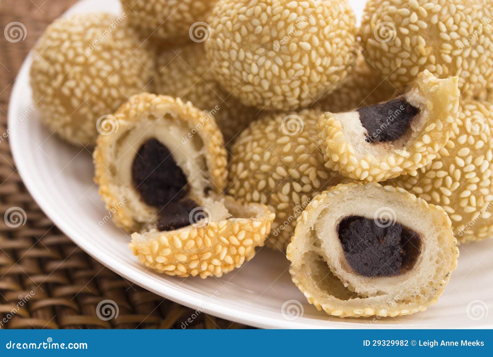 Jin Dui (sesame balls) stock photo. Image of delicious - 29329982