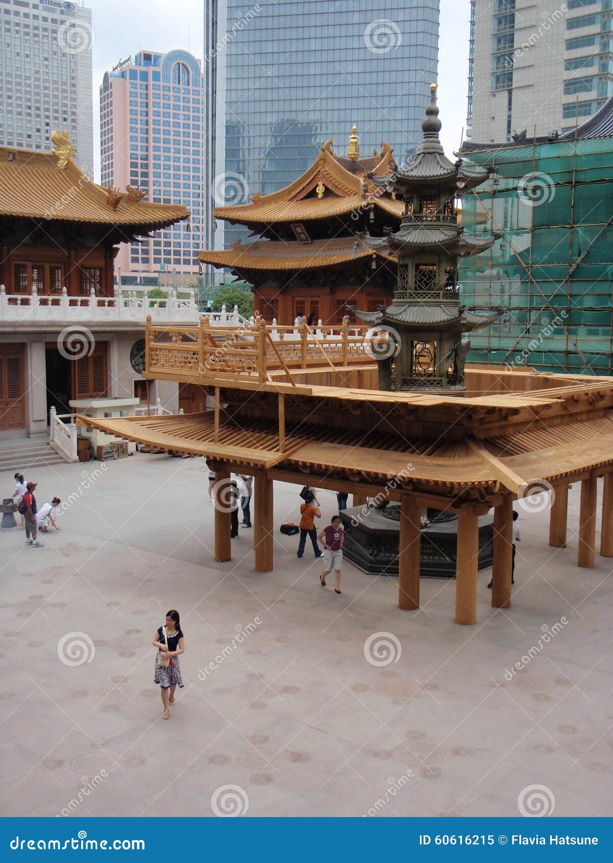 Jinan Temple editorial image. Image of scenery, park - 60616215