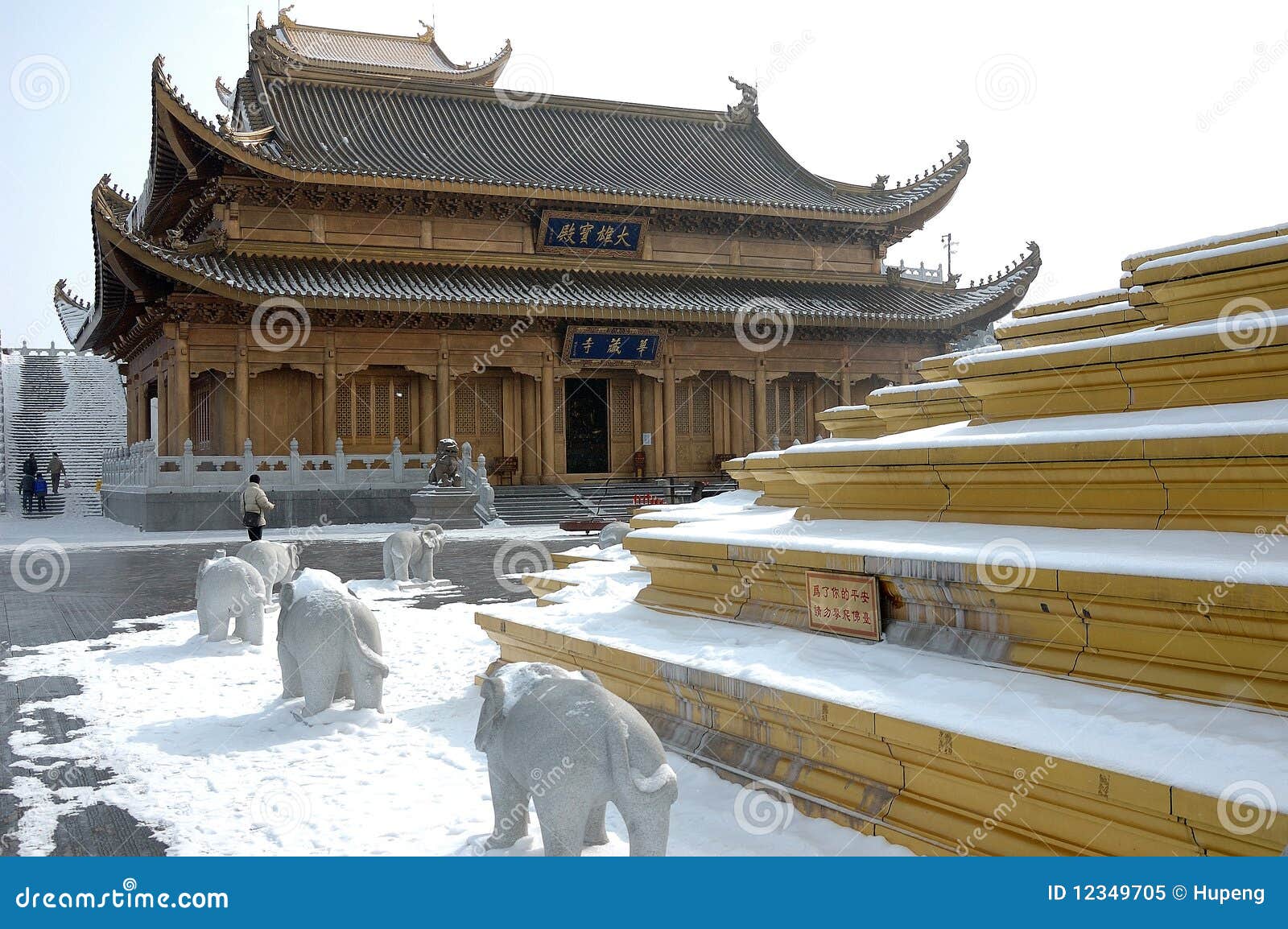 Jinding temple stock image. Image of mountain, sichuan - 12349705