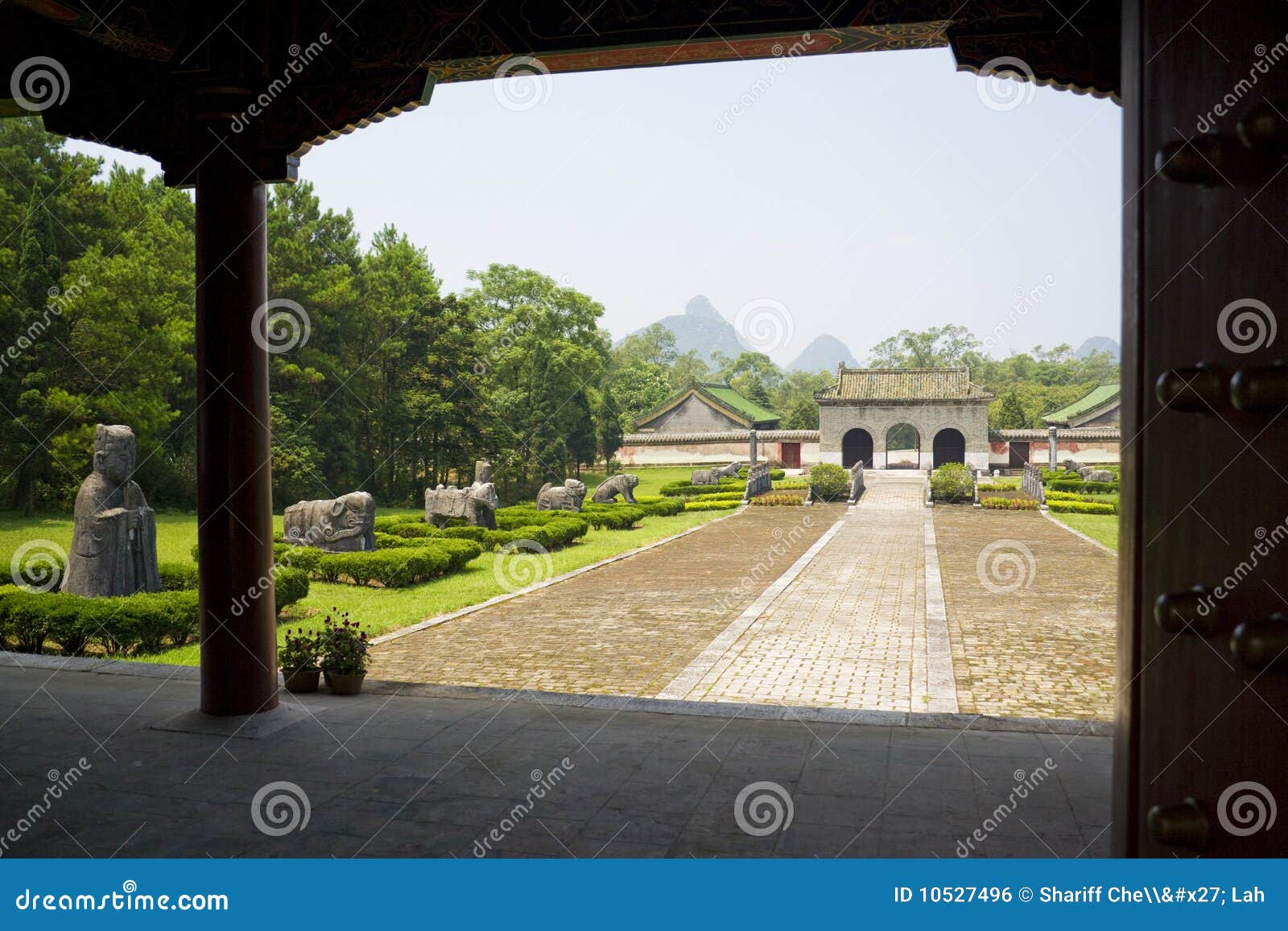 Jingjiang Royal Tombs, Guilin, China Stock Photo - Image of princes ...