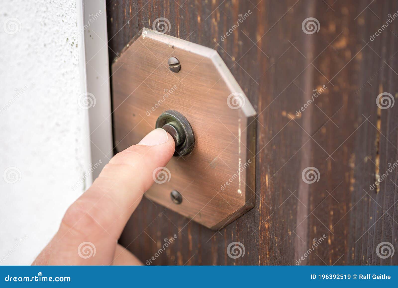 Jingle As a Symbol for Postman and Doorstep Shops Stock Image - Image ...