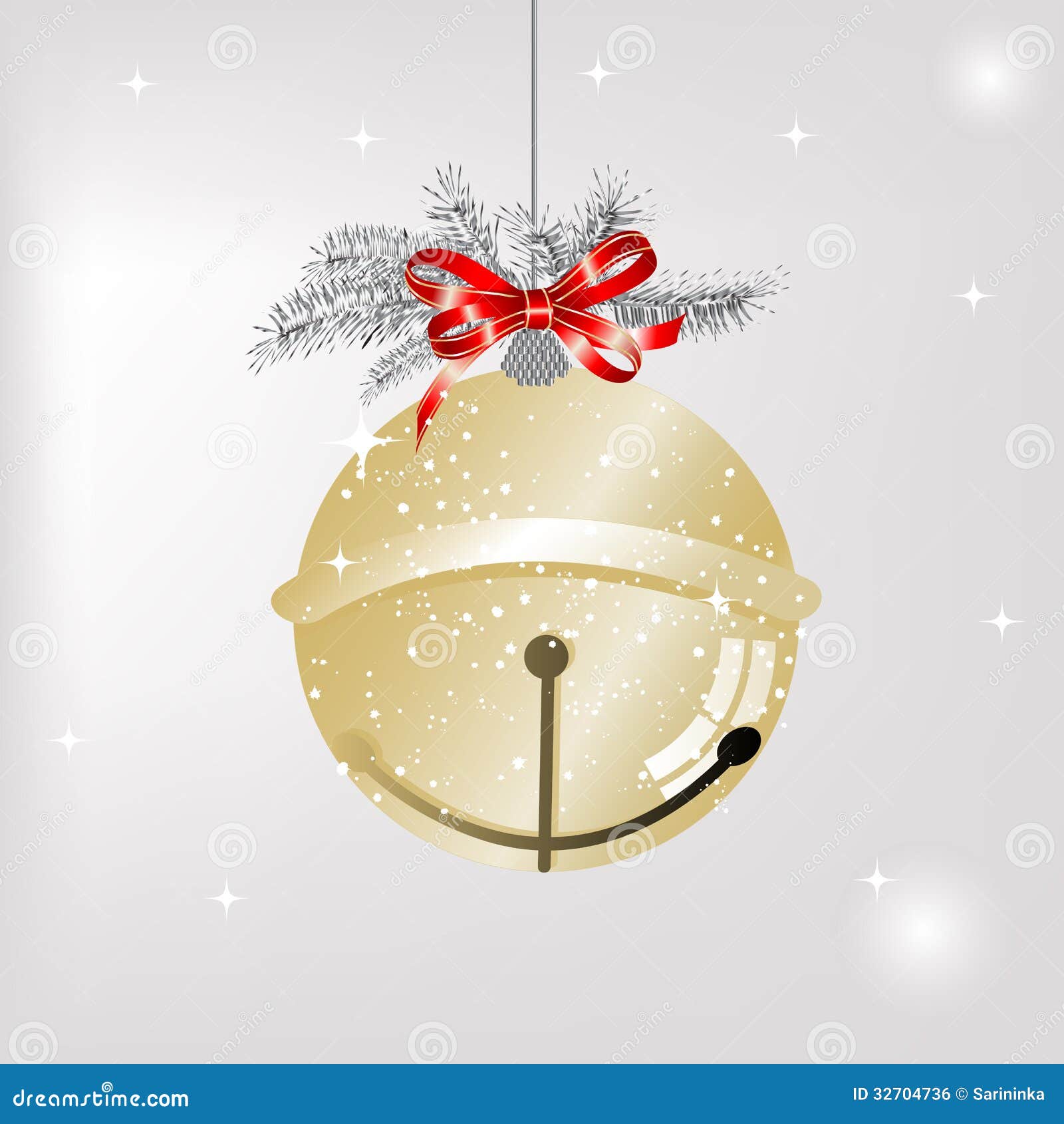 Jingle Bell Vector Illustration | CartoonDealer.com #22140116