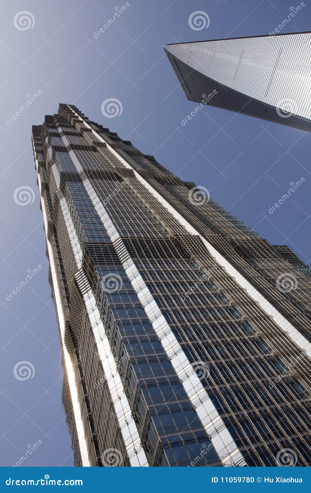 Jinmao and Shimao tower stock photo. Image of shanghai - 11059780