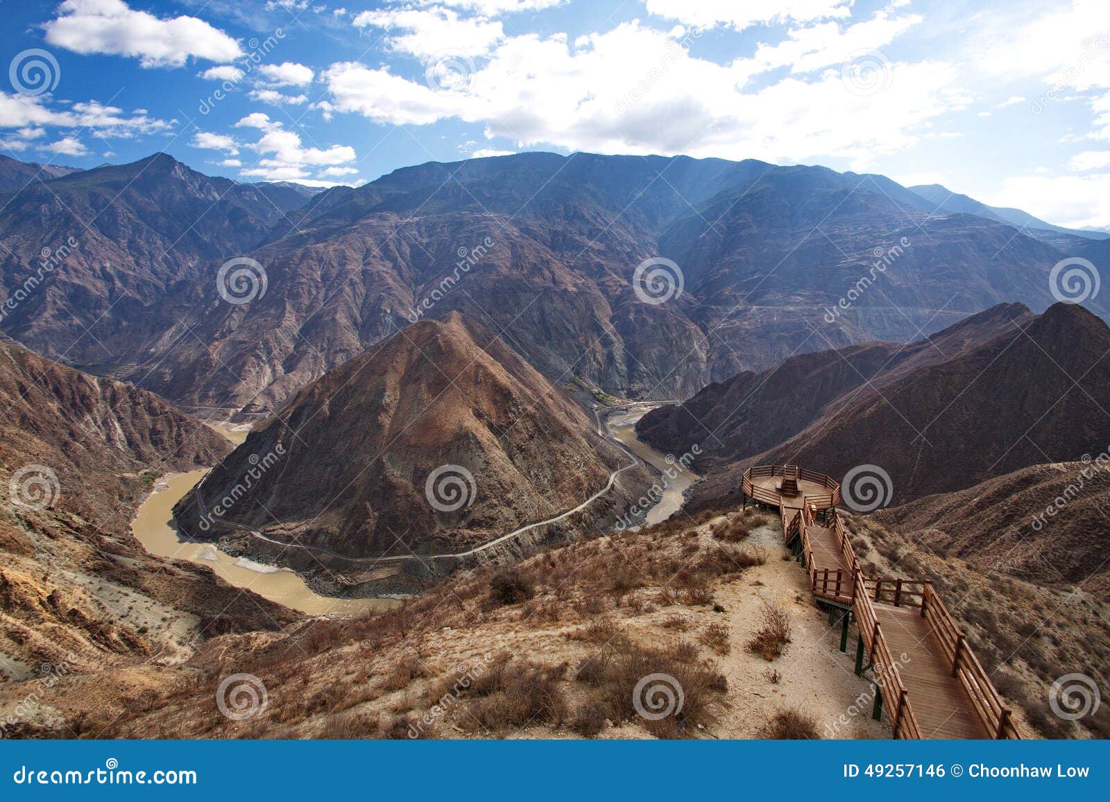 Jinsha river stock photo. Image of attractions, china - 49257146