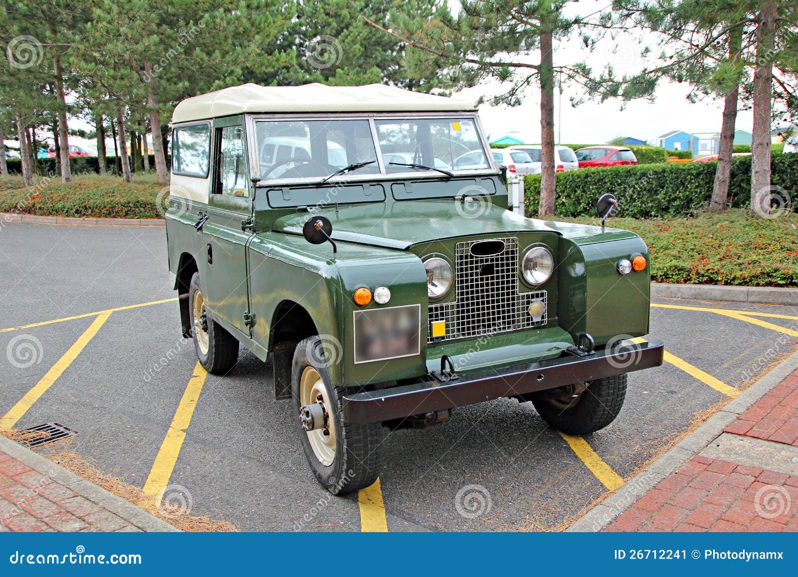 Jipe De Land Rover Do Vintage Imagem de Stock - Imagem de idade ...