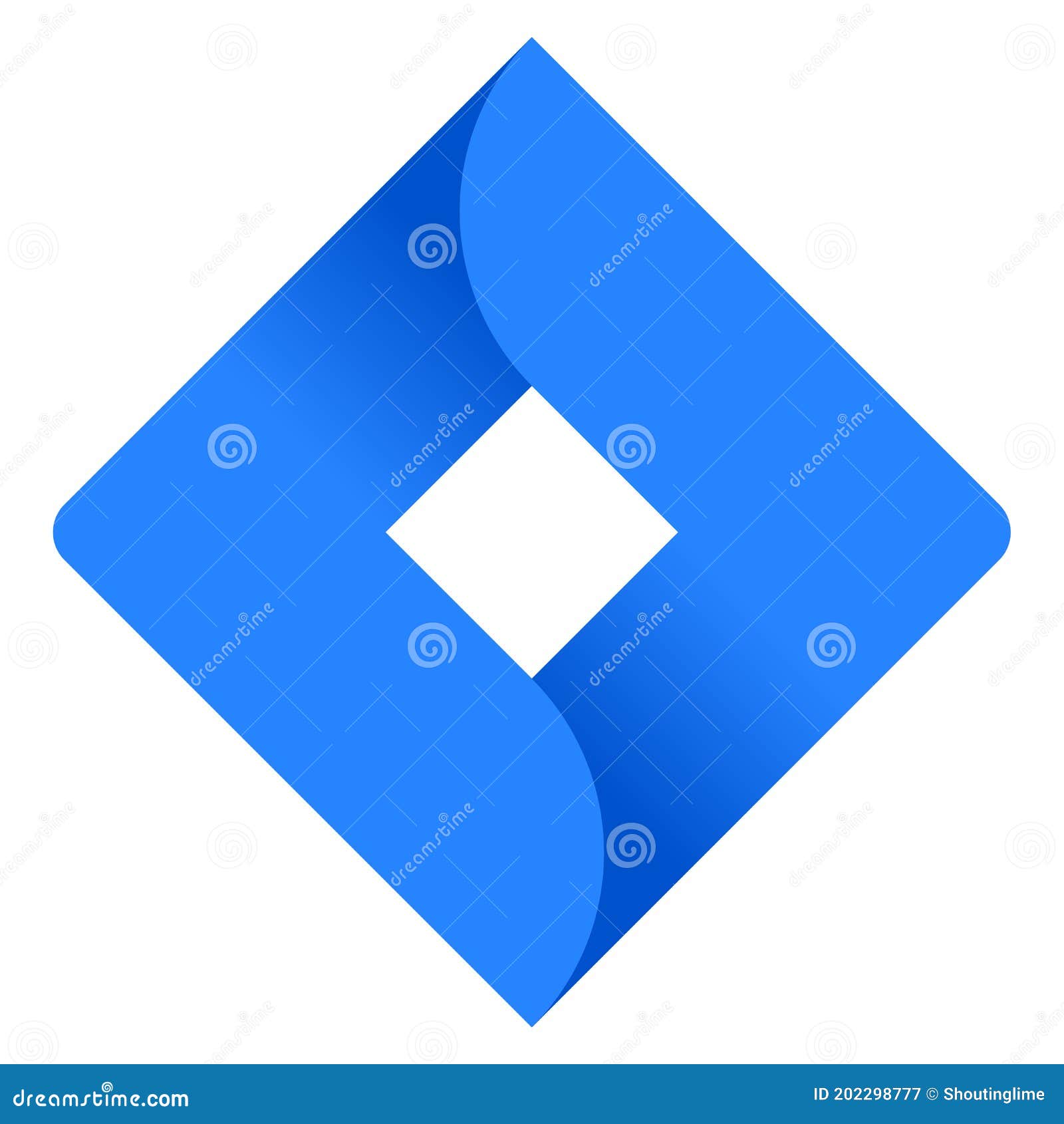 Jira vector symbol stock vector. Illustration of azure - 202298777