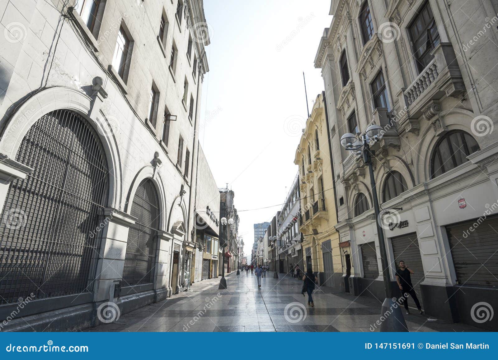 Jiron De La Union. De La Union Street. Lima. Peru Editorial Photo ...