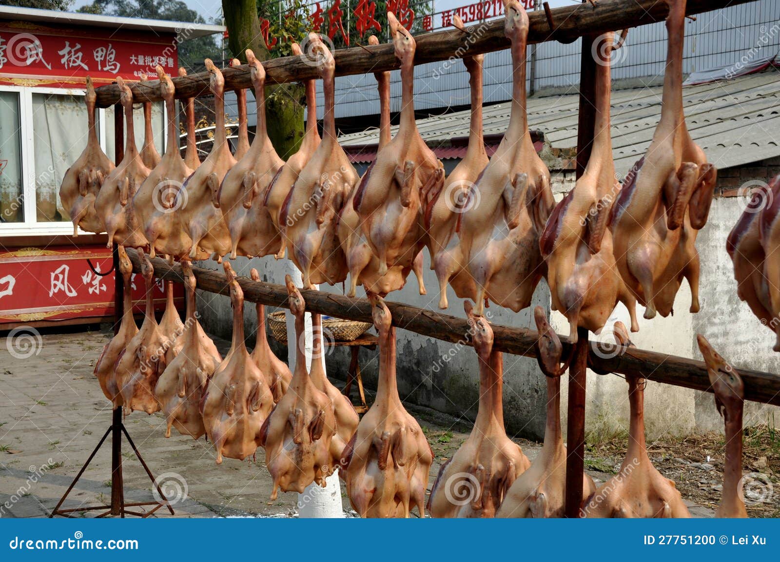 Jiu Chi, China: Dried Pressed Ducks Editorial Image - Image of china ...