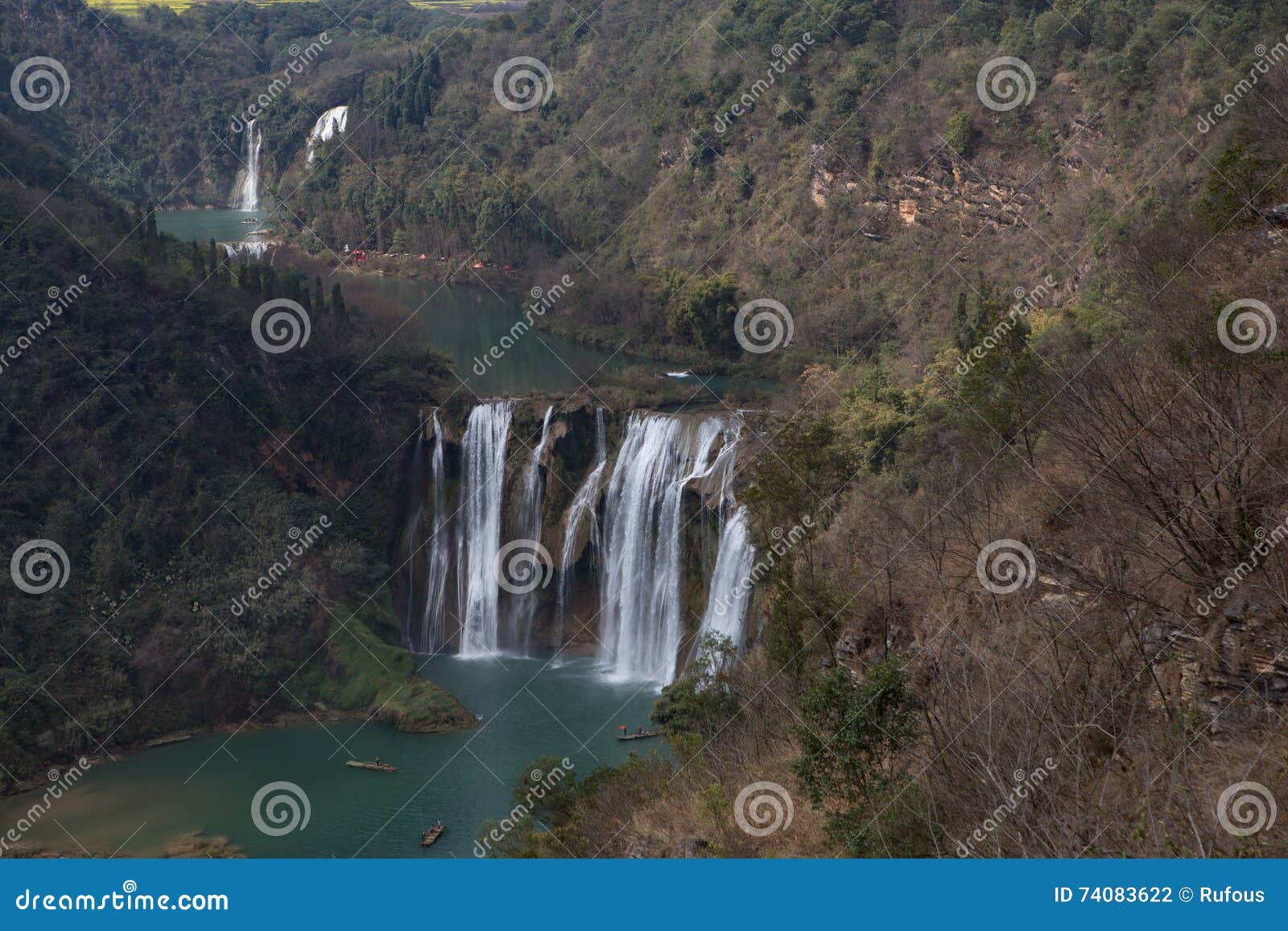 The Jiulong (nine Dragon )waterfall Stock Photo - Image of jungle ...