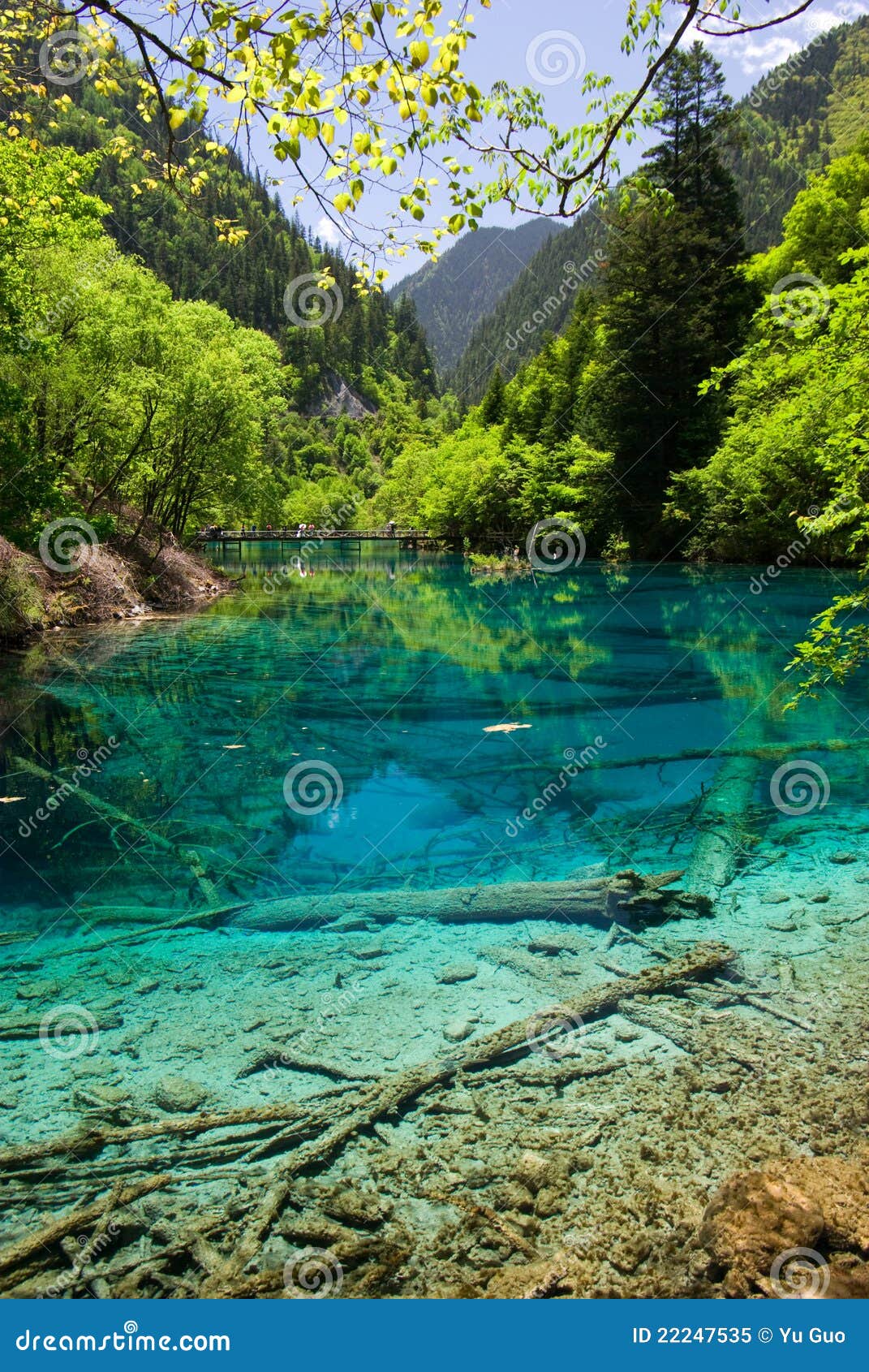 Jiuzhaigou mirror pool stock image. Image of jing, mirror - 22247535