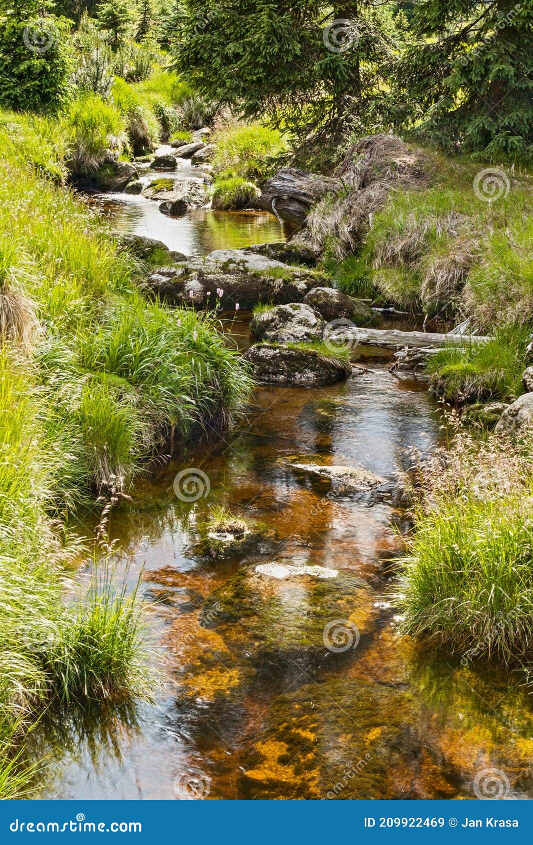 Jizera Mountain Peak 6 - Czech Republic Stock Image - Image of reserve ...