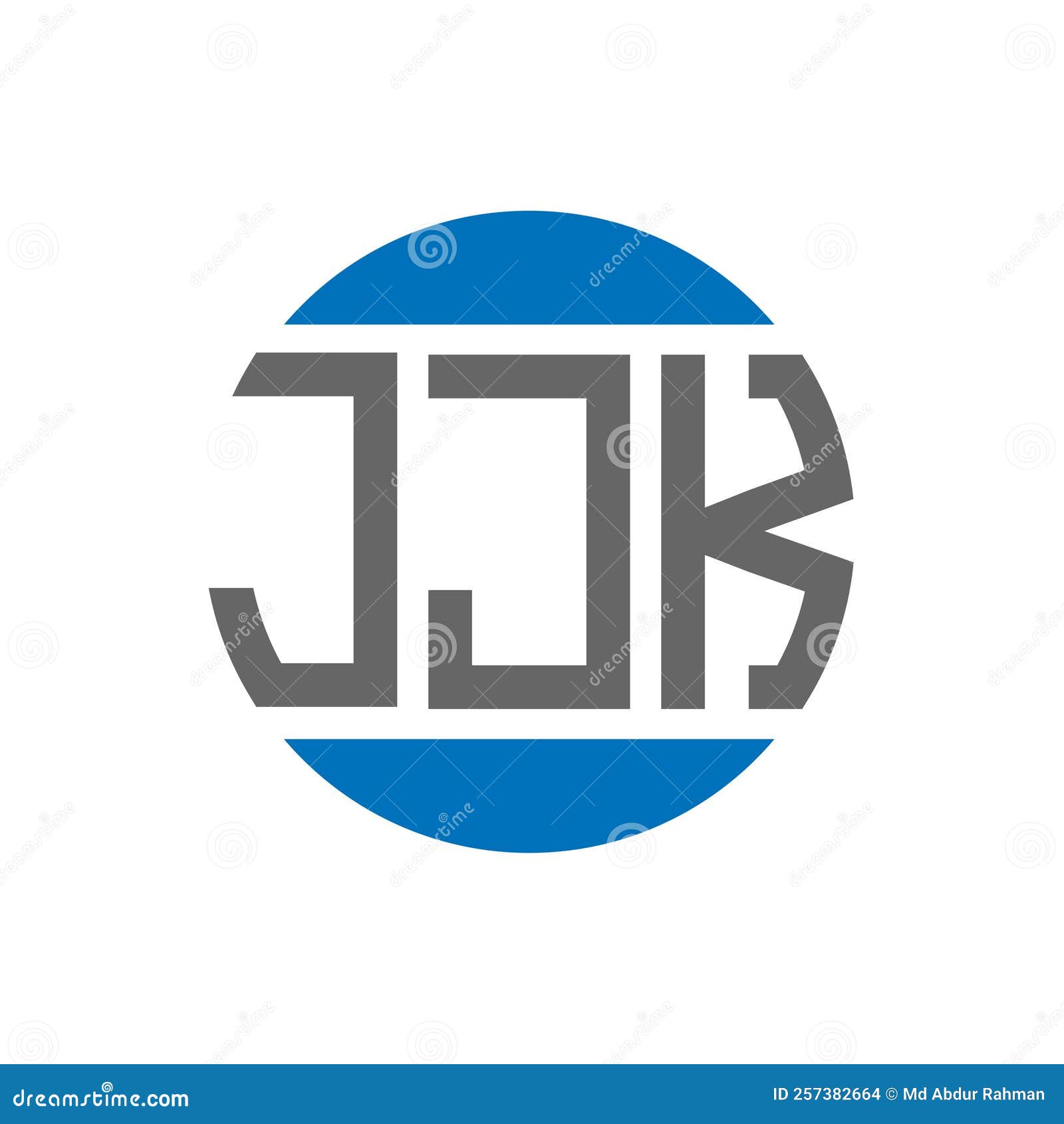 JJK Letter Logo Design on White Background. JJK Creative Initials ...