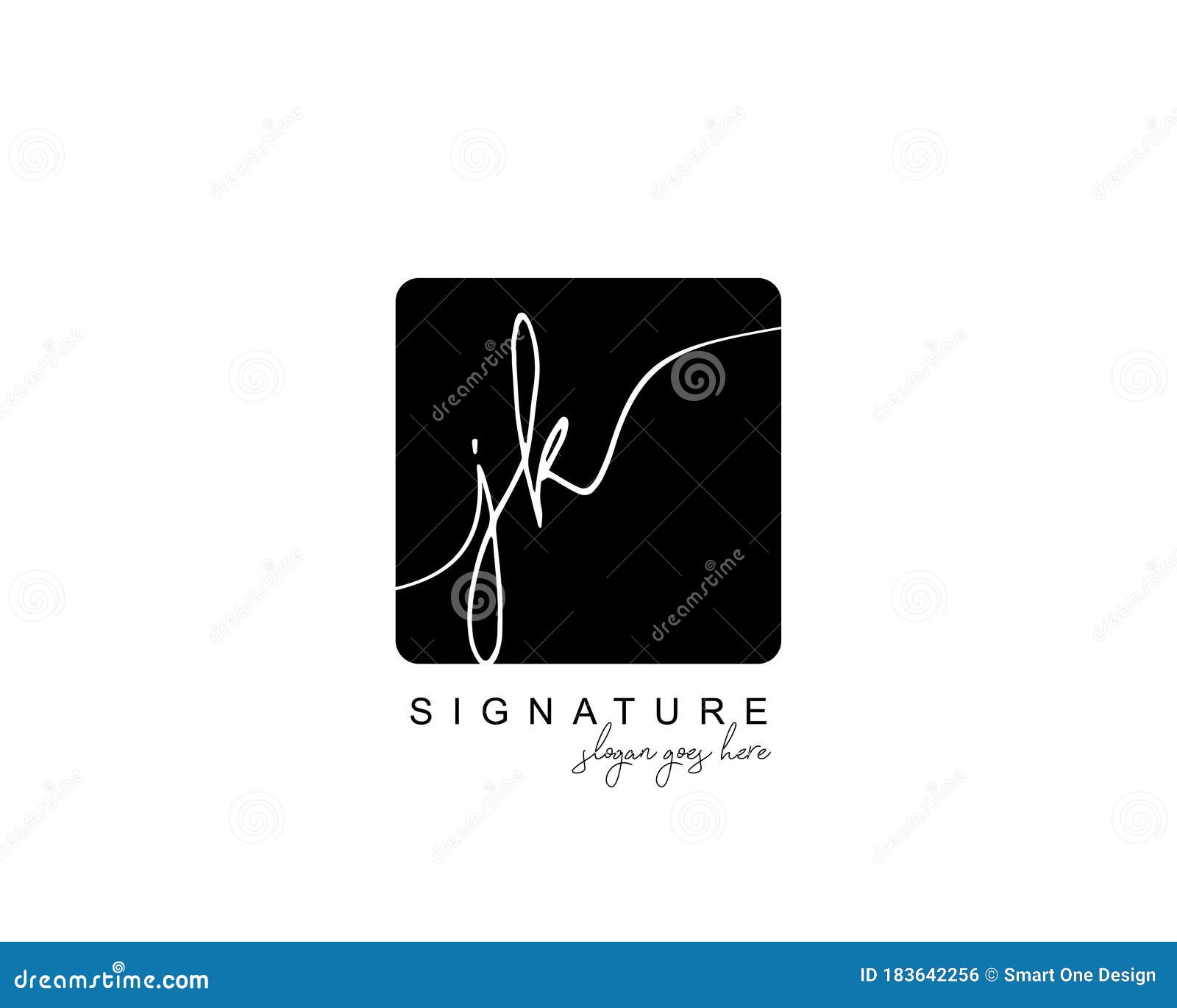 Initial JK Signature Logo Template Vector Stock Vector - Illustration ...
