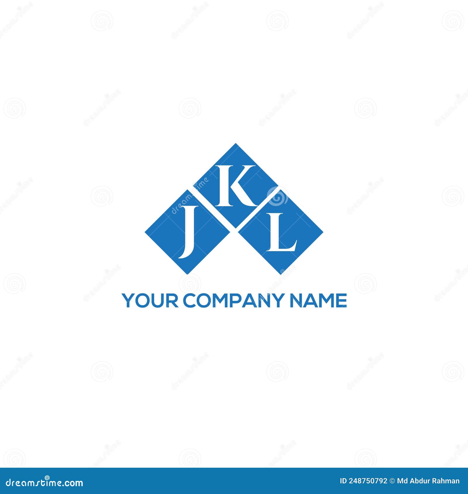 JKL Letter Logo Design on WHITE Background. JKL Creative Initials ...