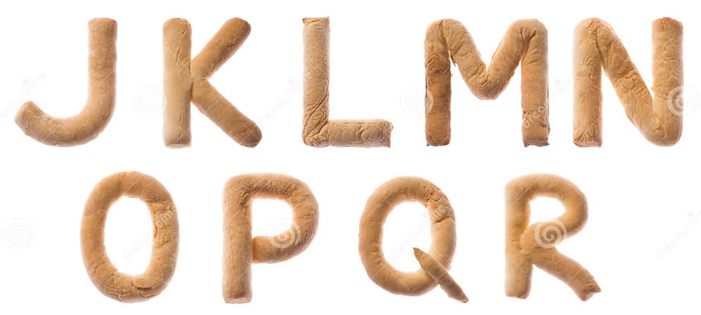 JKLMNOPQR stock photo. Image of group, dough, alphabetical - 12355826