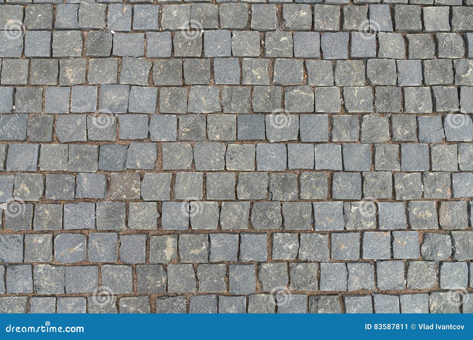Cobblestone Pavement Radial Pattern With Sinkhole Royalty-Free Stock ...
