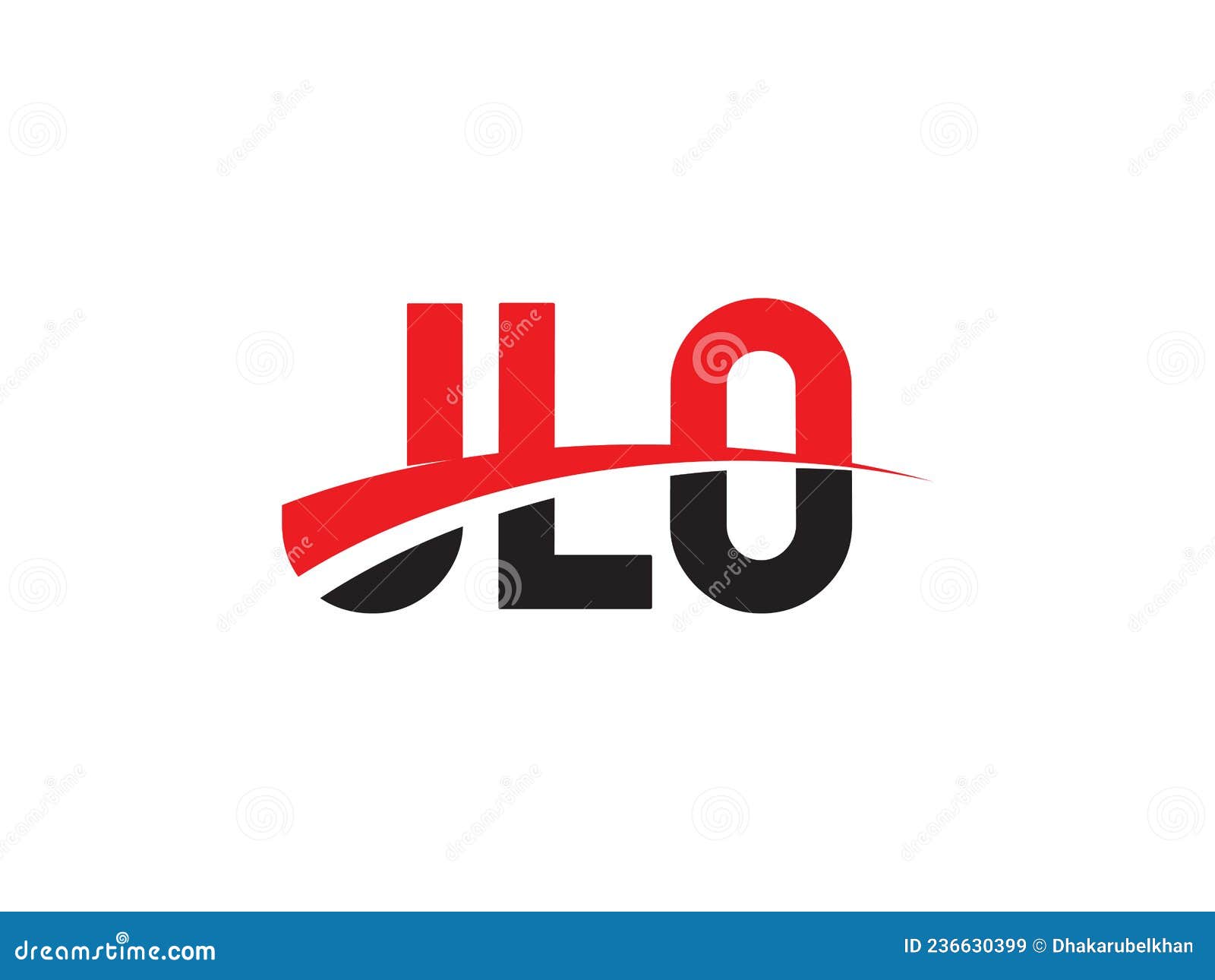 JLO Letter Initial Logo Design Vector Illustration Stock Vector ...