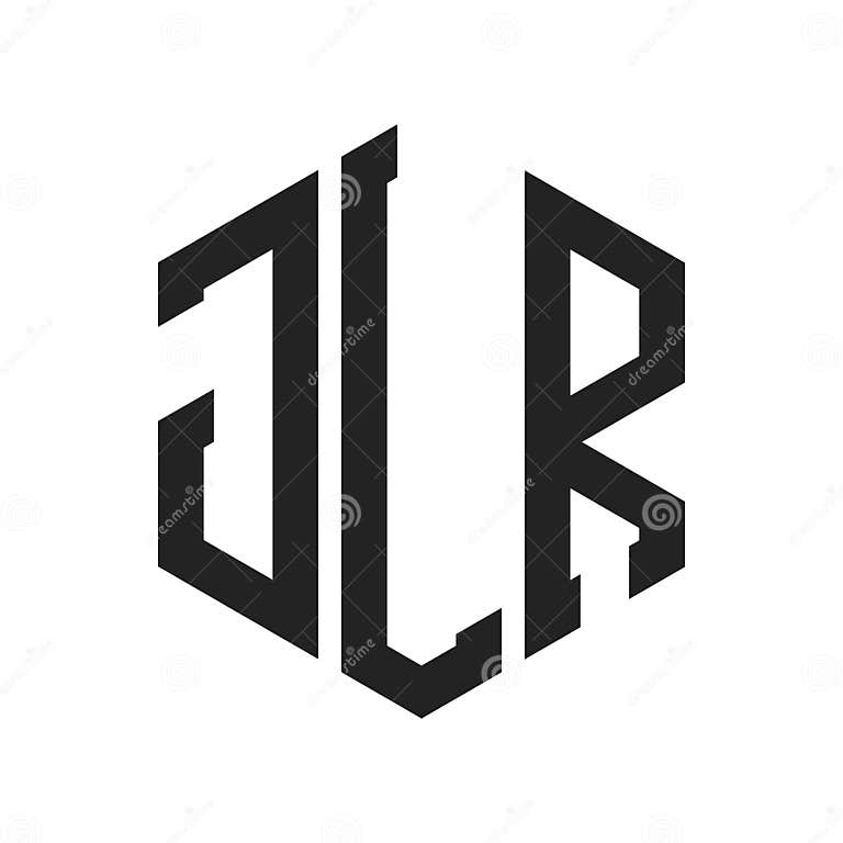 JLR Logo Design. Initial Letter JLR Monogram Logo Using Hexagon Shape ...