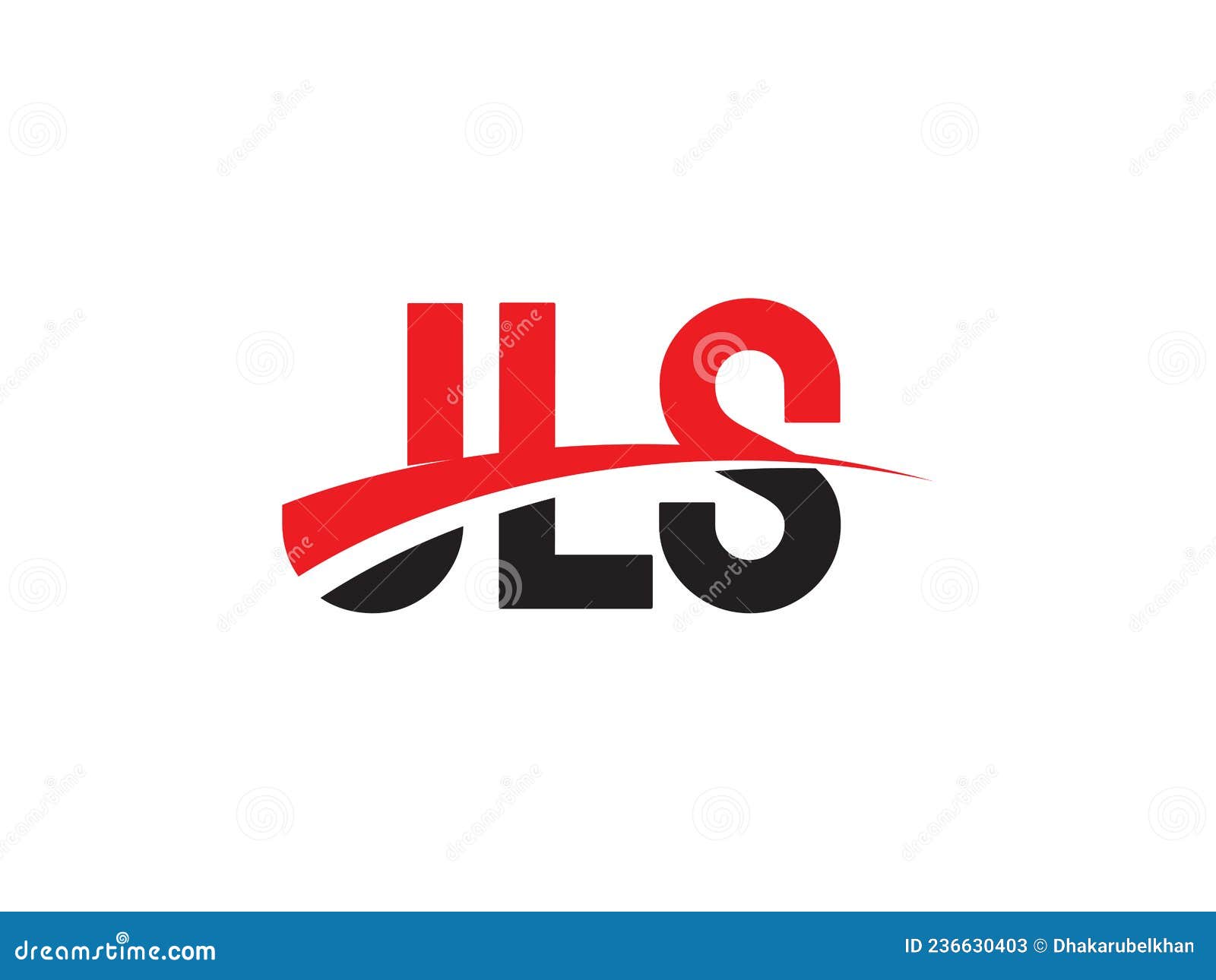 JLS Letter Initial Logo Design Vector Illustration Stock Vector ...