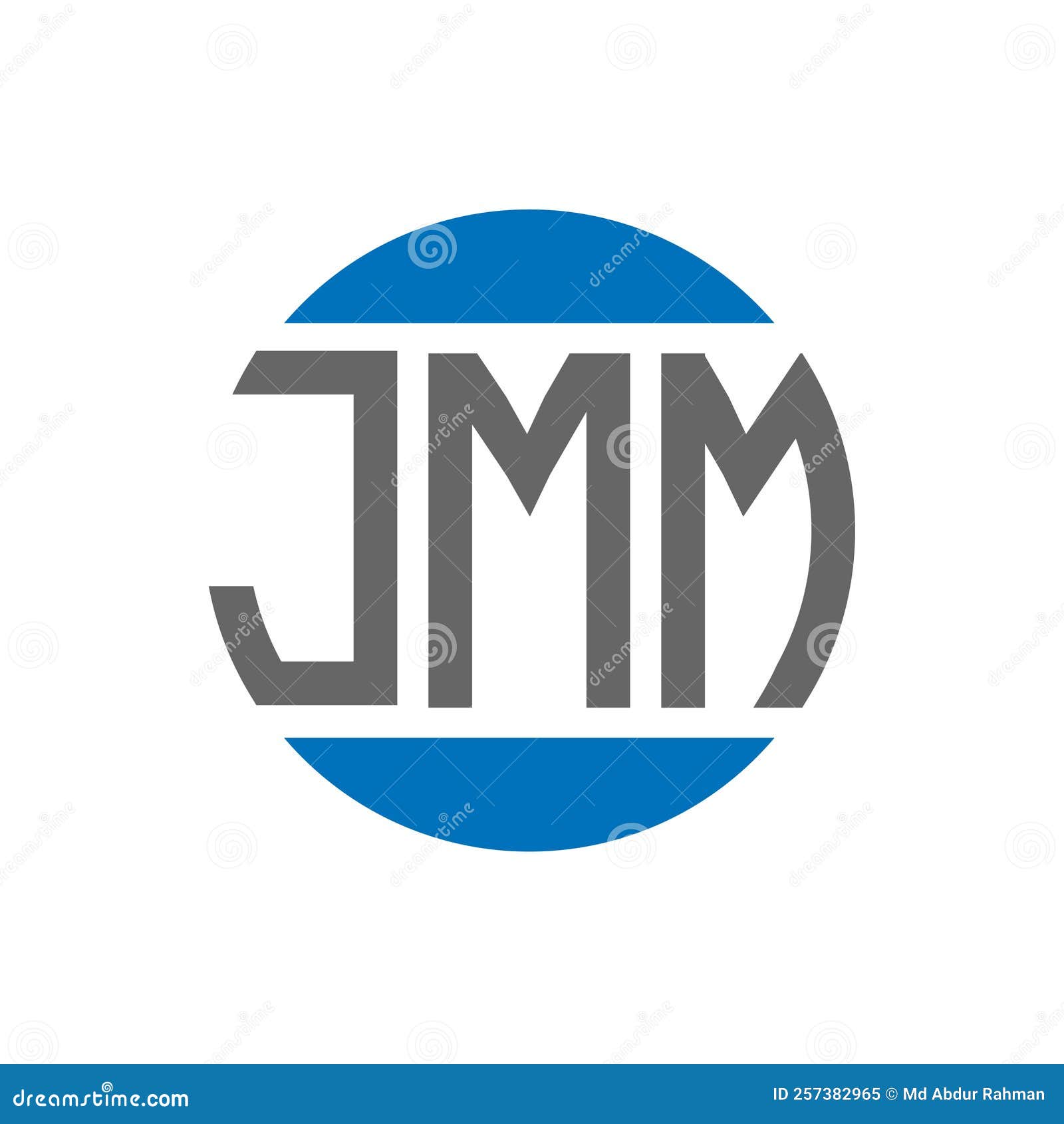 JMM Letter Logo Design on White Background. JMM Creative Initials ...