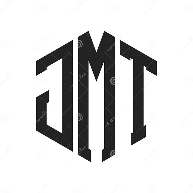 JMT Logo Design. Initial Letter JMT Monogram Logo Using Hexagon Shape ...