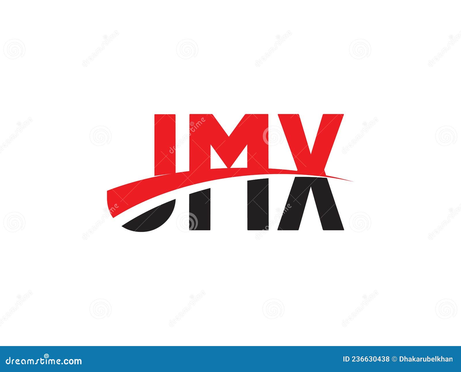 JMX Letter Initial Logo Design Vector Illustration Stock Photo - Image ...