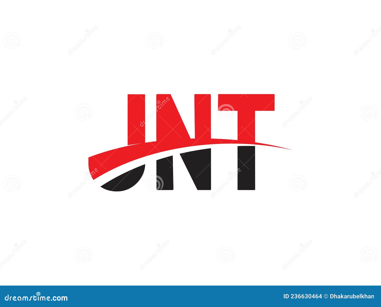 JNT Letter Initial Logo Design Vector Illustration Stock Photo - Image ...