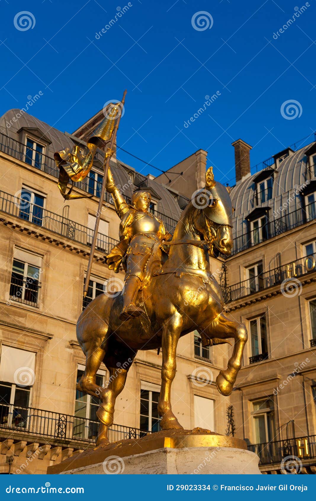 Joan Of Arc Statue In Rouen Cathedral Royalty-Free Stock Photography ...